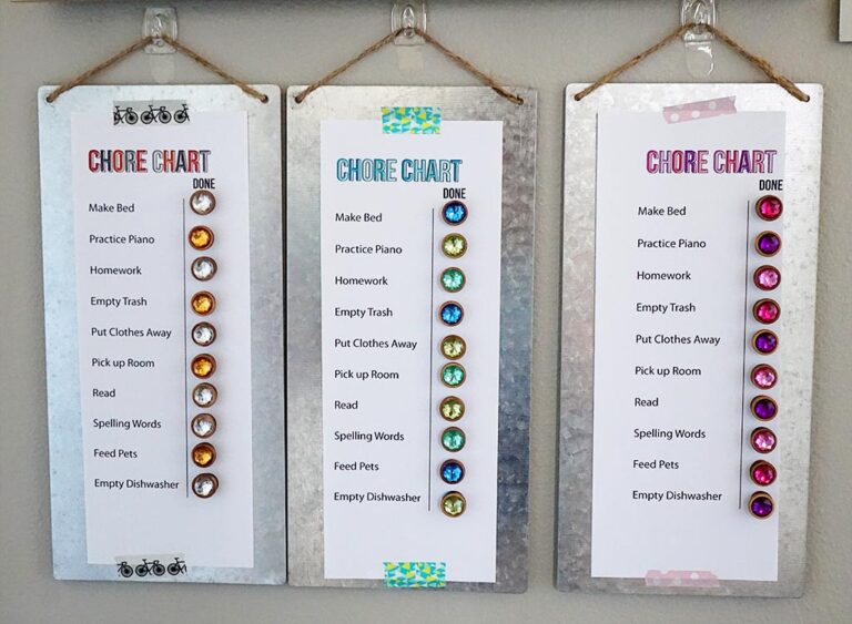 10 Fun & Effective Chore Chart Ideas - DIYReveal