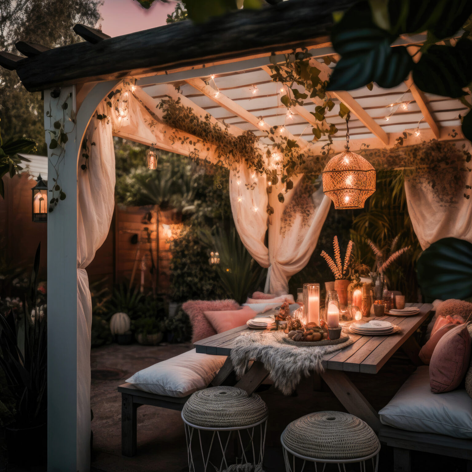 From Summer to Fall: Outdoor Oasis Transition - DIYReveal